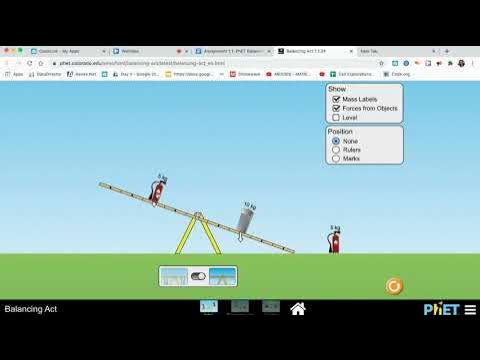 Phet Balancing Act - Intro - YouTube