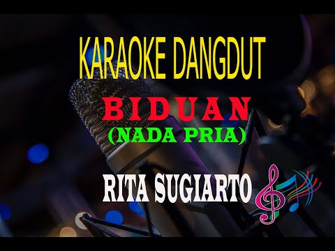 Karaoke Biduan Nada Pria - Rita Sugiarto (Karaoke Dangdut Tanpa Vocal)