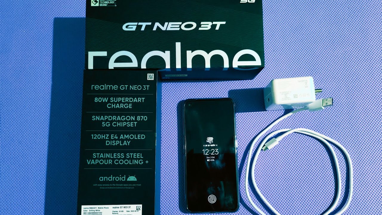 Realme GT Neo 3T Unboxing and First Look Bought at 20,778/- - YouTube