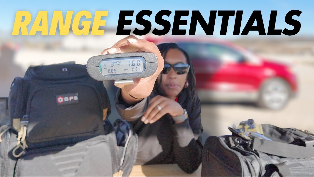 GUN RANGE ESSENTIALS YOU NEED!!! - YouTube