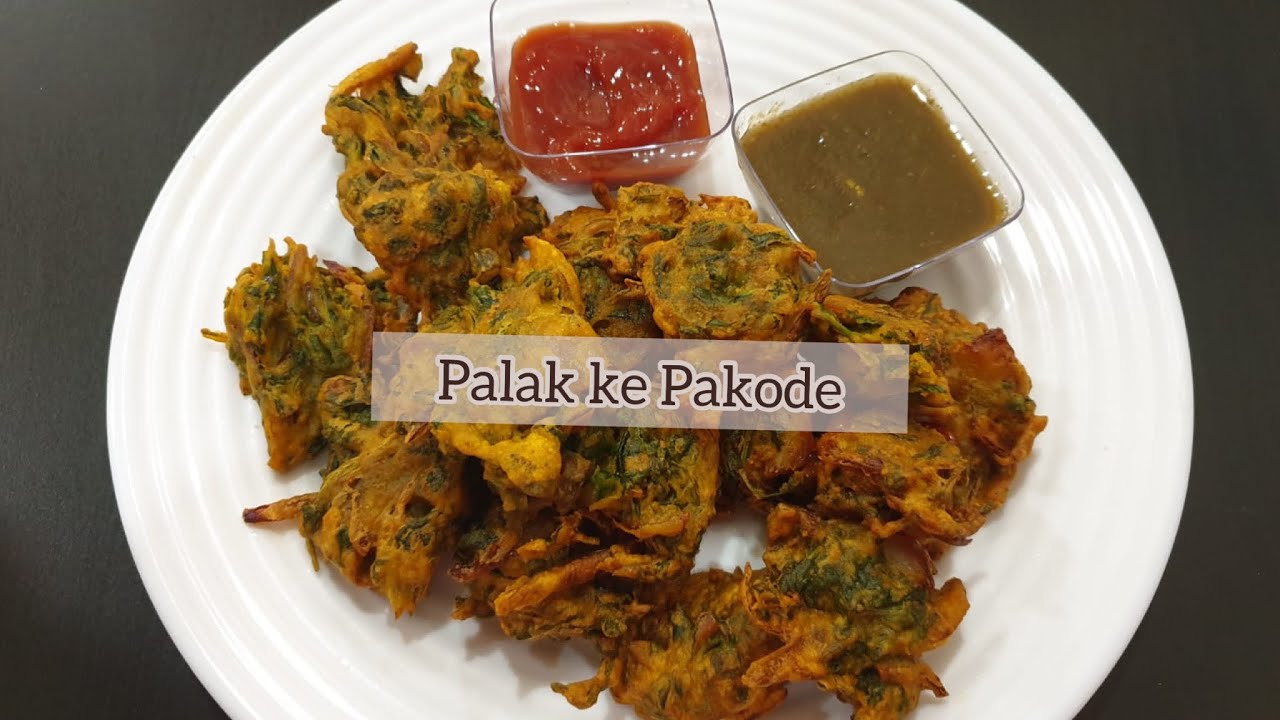 Crispy Palak Ke Pakode / Palak ke Pakode recipe / How to make / Ramadan ...