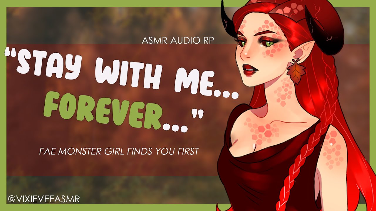 3DIO【ASMR】Fae Monster Girl Finds You First 🖤 [F4A] [Hypnosis] [Sleep ...