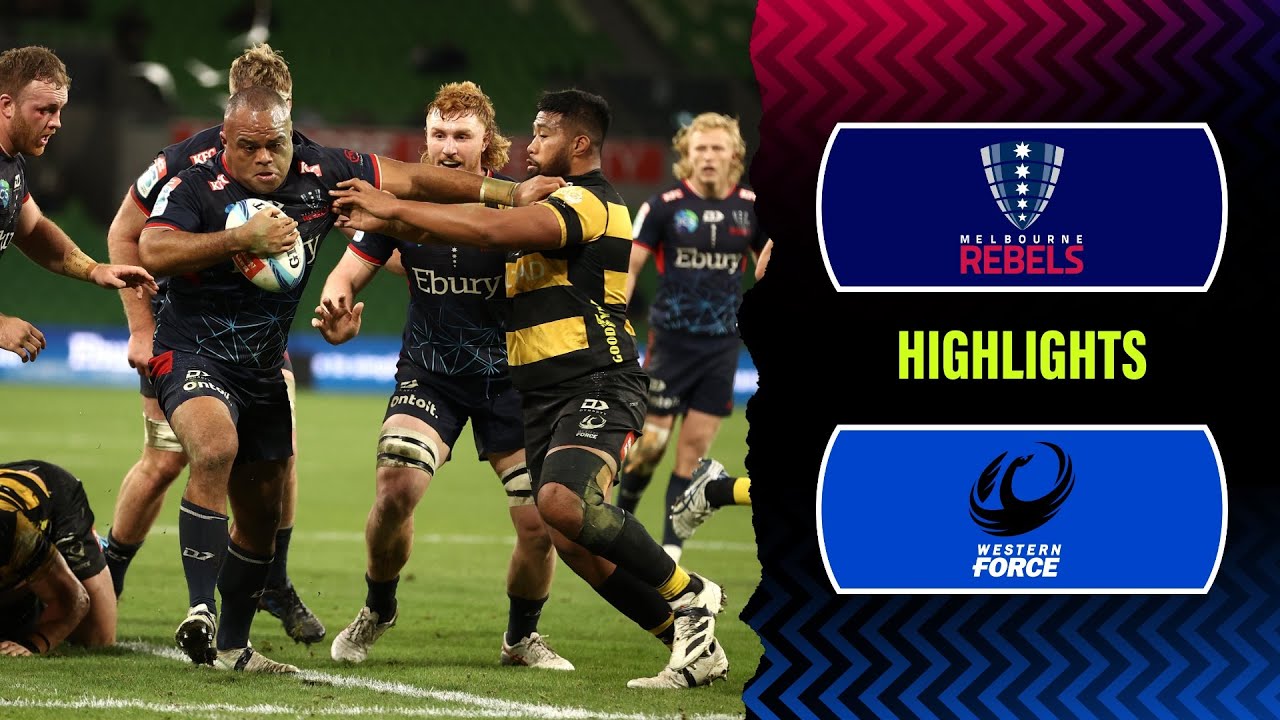 Super Rugby Pacific 2023 | Rebels v Force | Rd 14 Highlights - YouTube