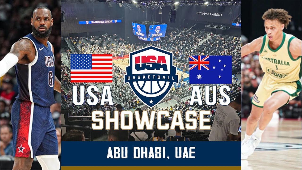 USA VS AUSTRALIA | USAB SHOWCASE | FULL GAME HIGHLIGHTS | Vlog - YouTube