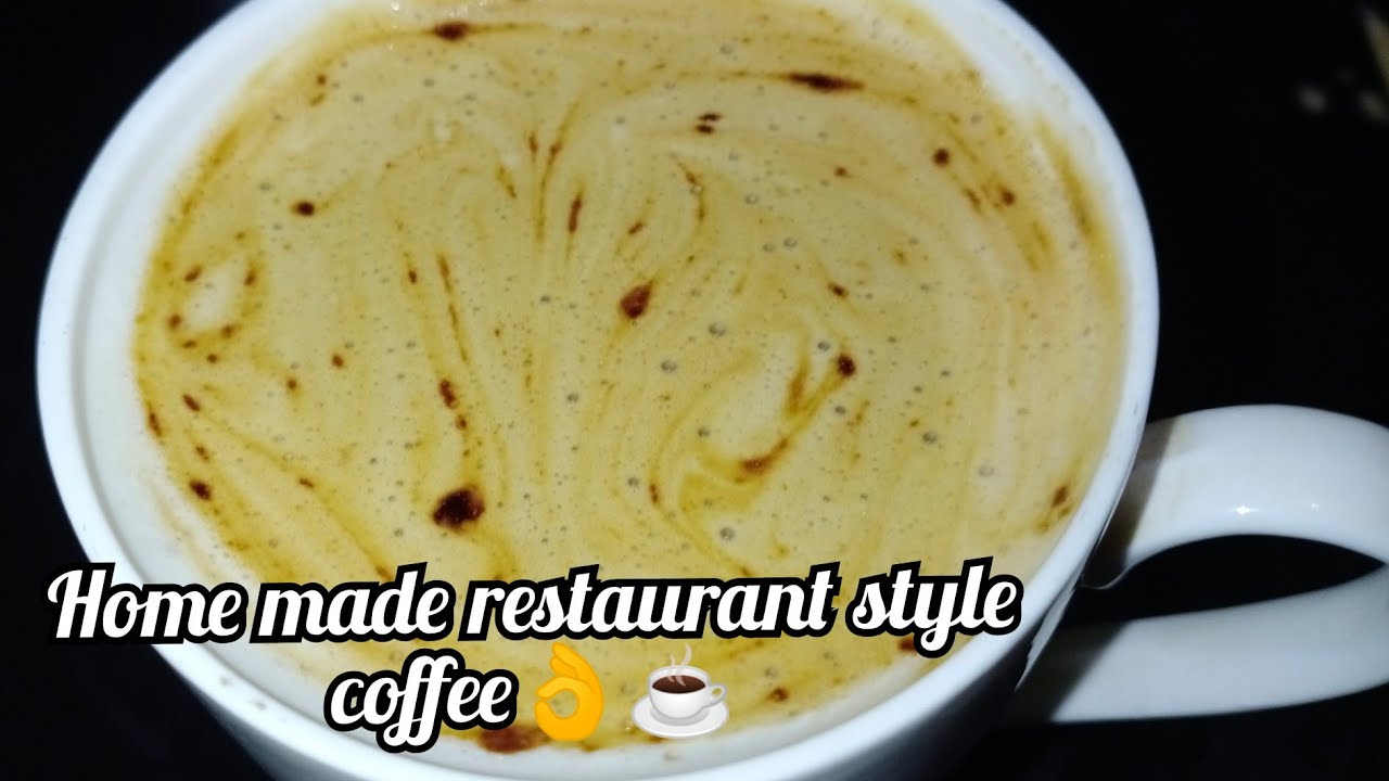 Coffeeನ ಒಂದು ಸಾರಿ ಈ ರೀತಿ ಮಾಡಿ ನೋಡಿ☕home made restaurant style coffee ...