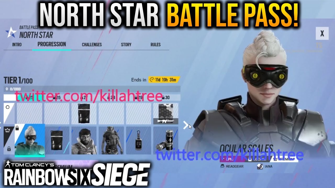 First Look At North Star Battle Pass Year 6 Season 2! - Rainbow Six ...