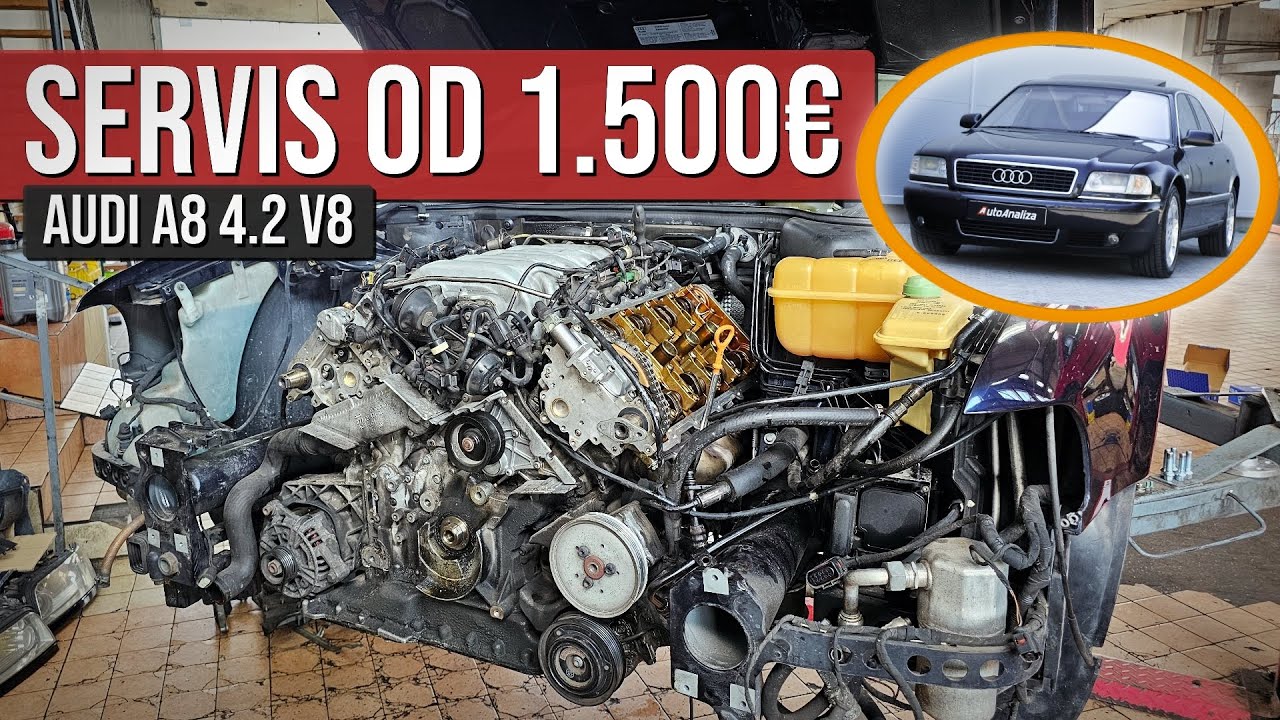 Potrošio sam 1.500€ na servis Audija starog 23 godine! - YouTube