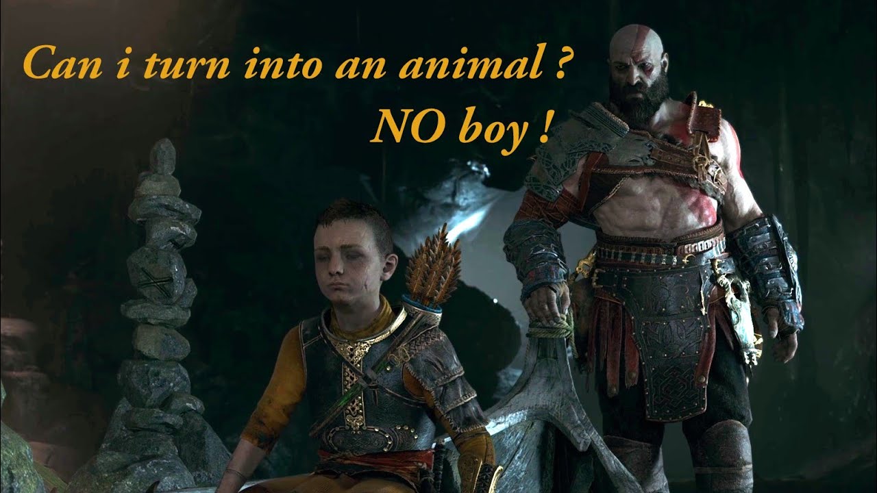 Atreus turns into a wolf - Reference from God of War 4 - YouTube