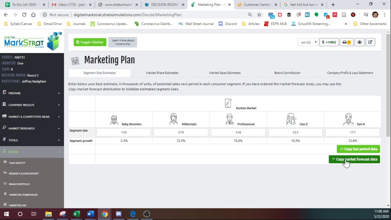 Markstrat: Marketing Plan - YouTube
