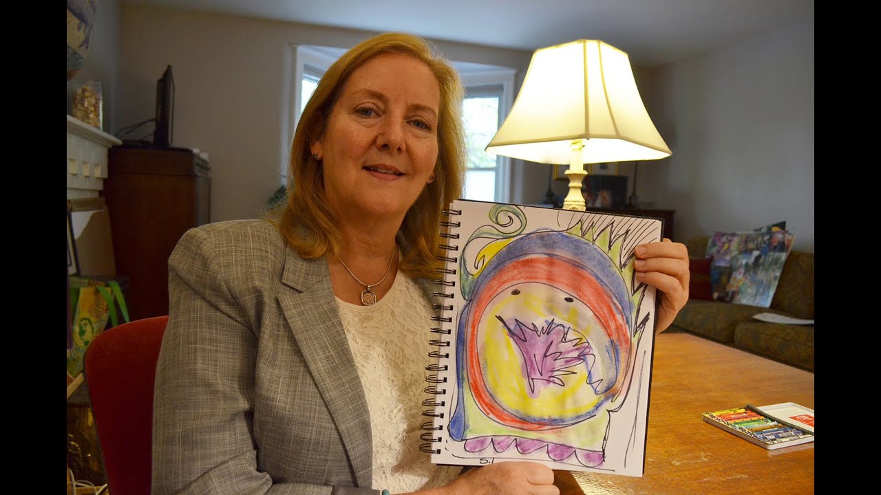 Coping with stress through art therapy - YouTube