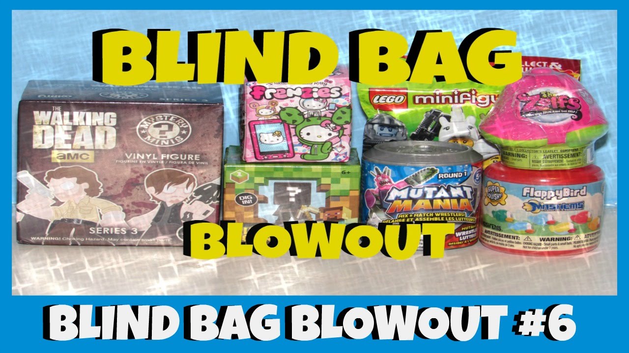 LEGO MINECRAFT MASHEMS TOKIDOKI - Blind Bag Blowout 6 - YouTube