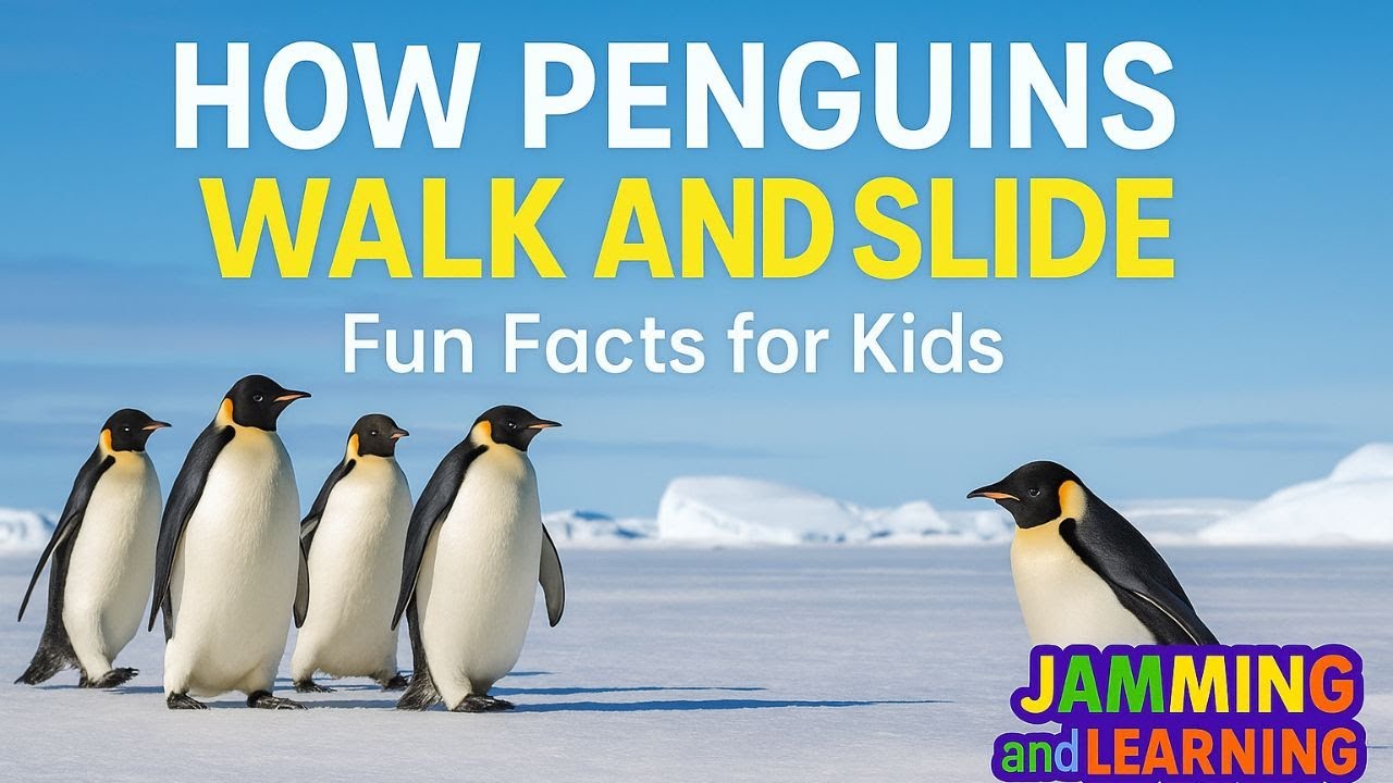 🐧 How Penguins Walk and Slide | Fun Facts for Kids - YouTube