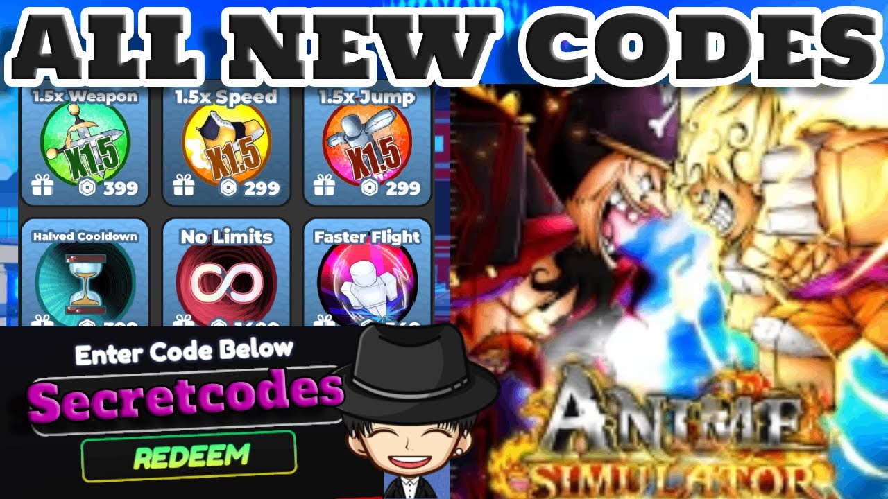ALL *NEW* ANIME SIMULATOR CODES FOR 2024 | ANIME SIMULATOR *NEW* CODES ...