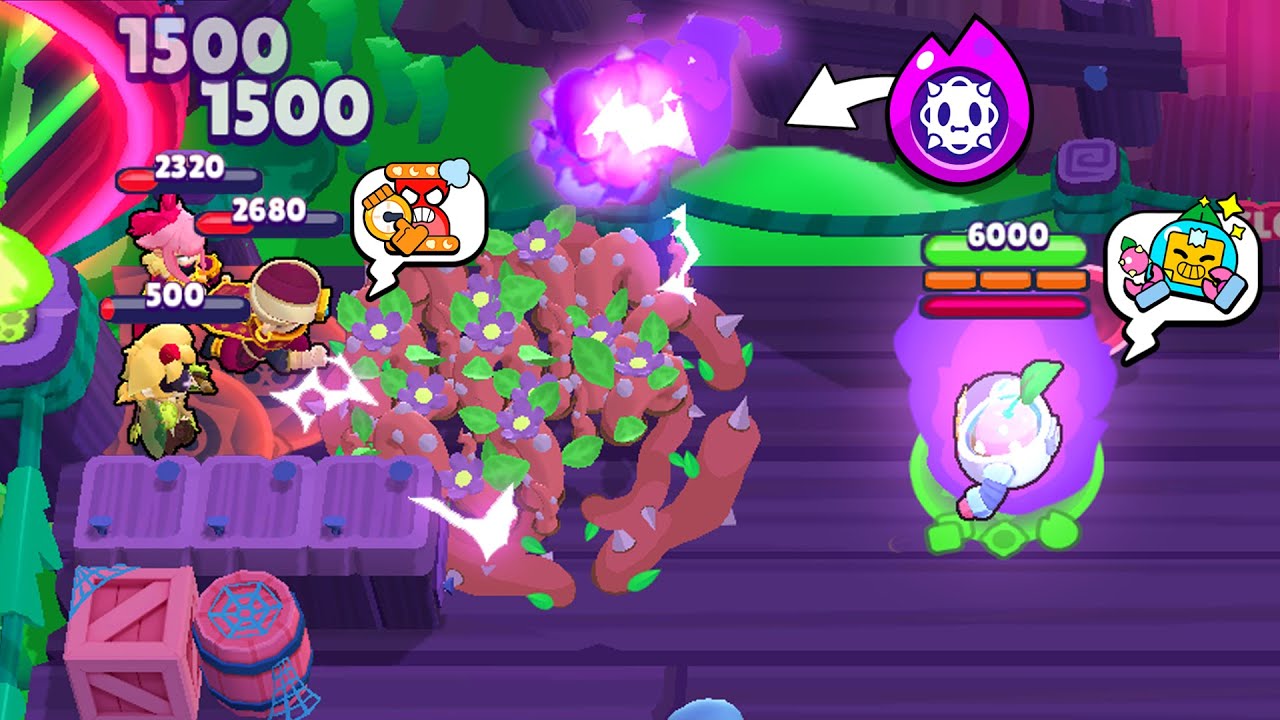 0.01% ESCAPE! SPROUT's HYPERCHARGE IS OP NOW Brawl Stars 2024 Funny ...