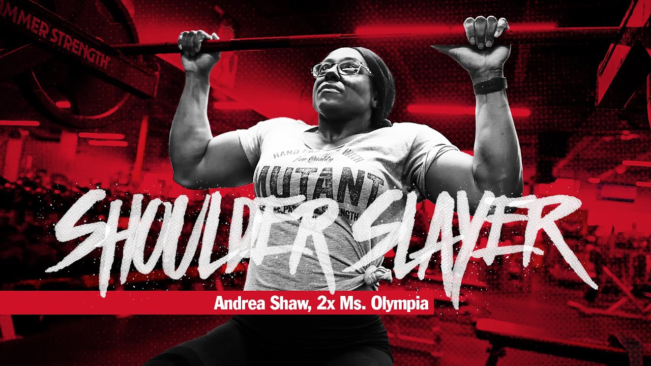 The perfect capped shoulder workout with 2x Ms Olympia Andrea Shaw!🏋🏽‍♀ ...