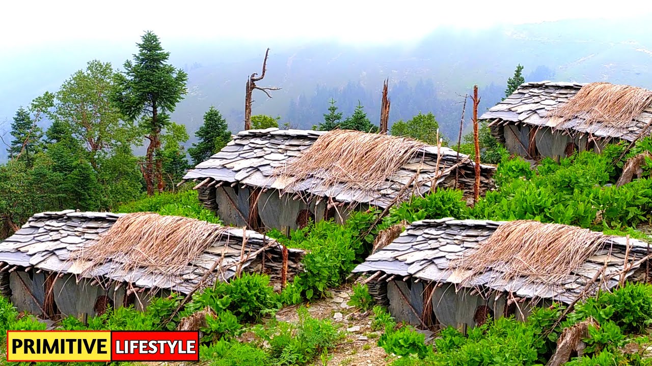 Beautiful Nepali Mountain Village Simple Happy Lifestyle | Rural Nepal ...