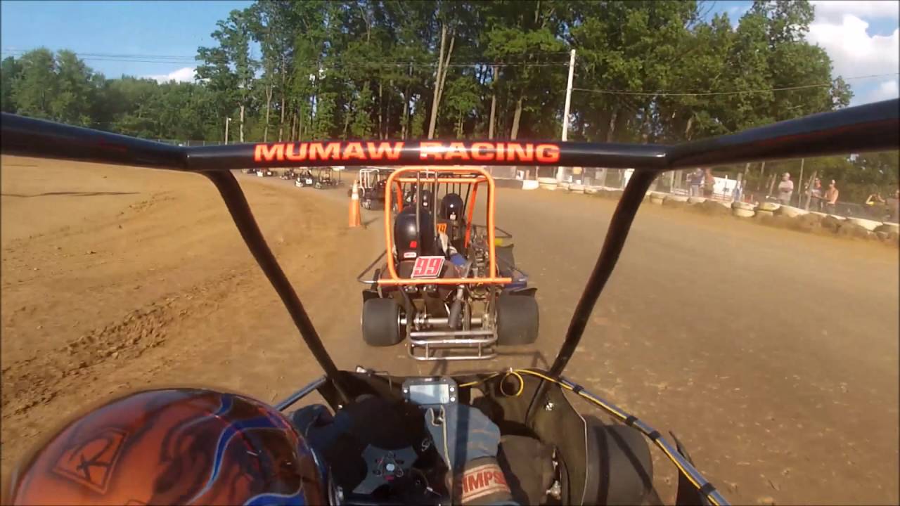 Hunterstown Speedway Sr. Champ Pro Ultimate Kart Series (6/25/16) - YouTube