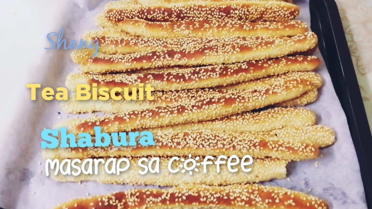 Shabura! Delicious Tea Biscuit!Subrang Daling gawin - YouTube