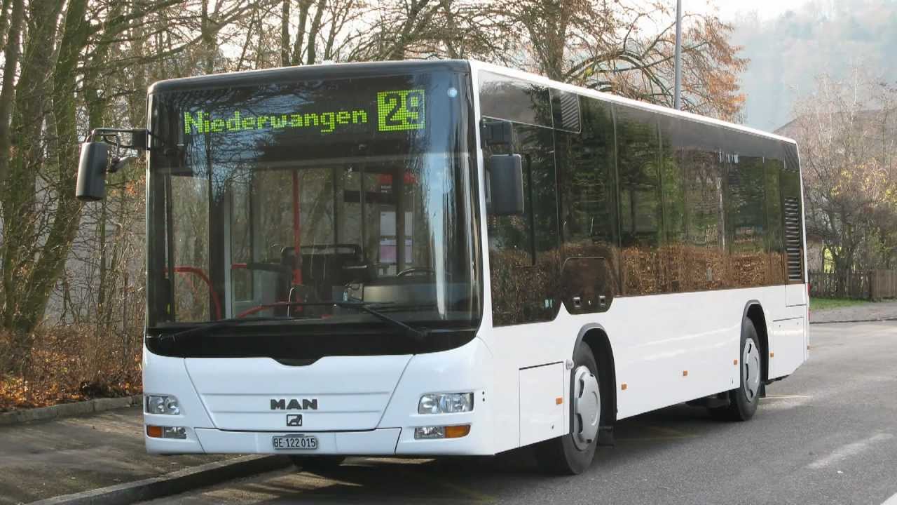 MAN low floor midi-buses - YouTube