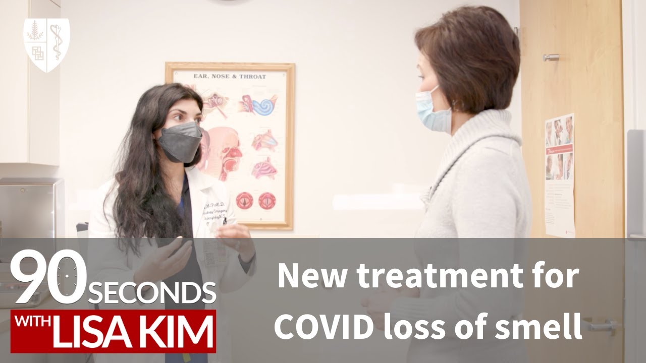 New treatment for COVID loss of smell | 90 Seconds w/ Lisa Kim - YouTube