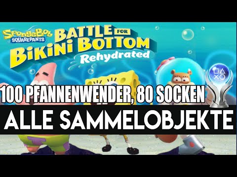 SpongeBob Square: Battle for Bikini Bottom - 100% Guide - Alle Socken - Alle Pfannenwender