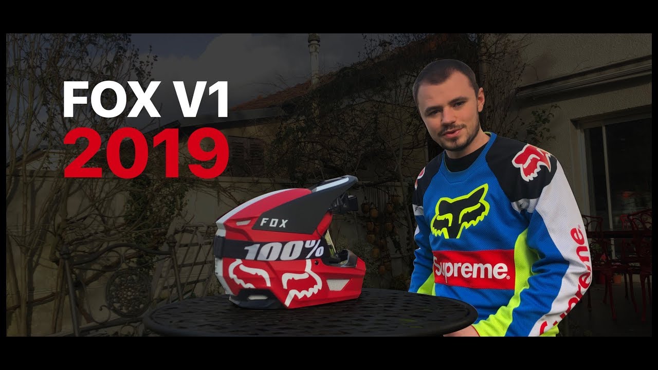 FOX V1 2019 ROUGE MATE ⛑ - YouTube