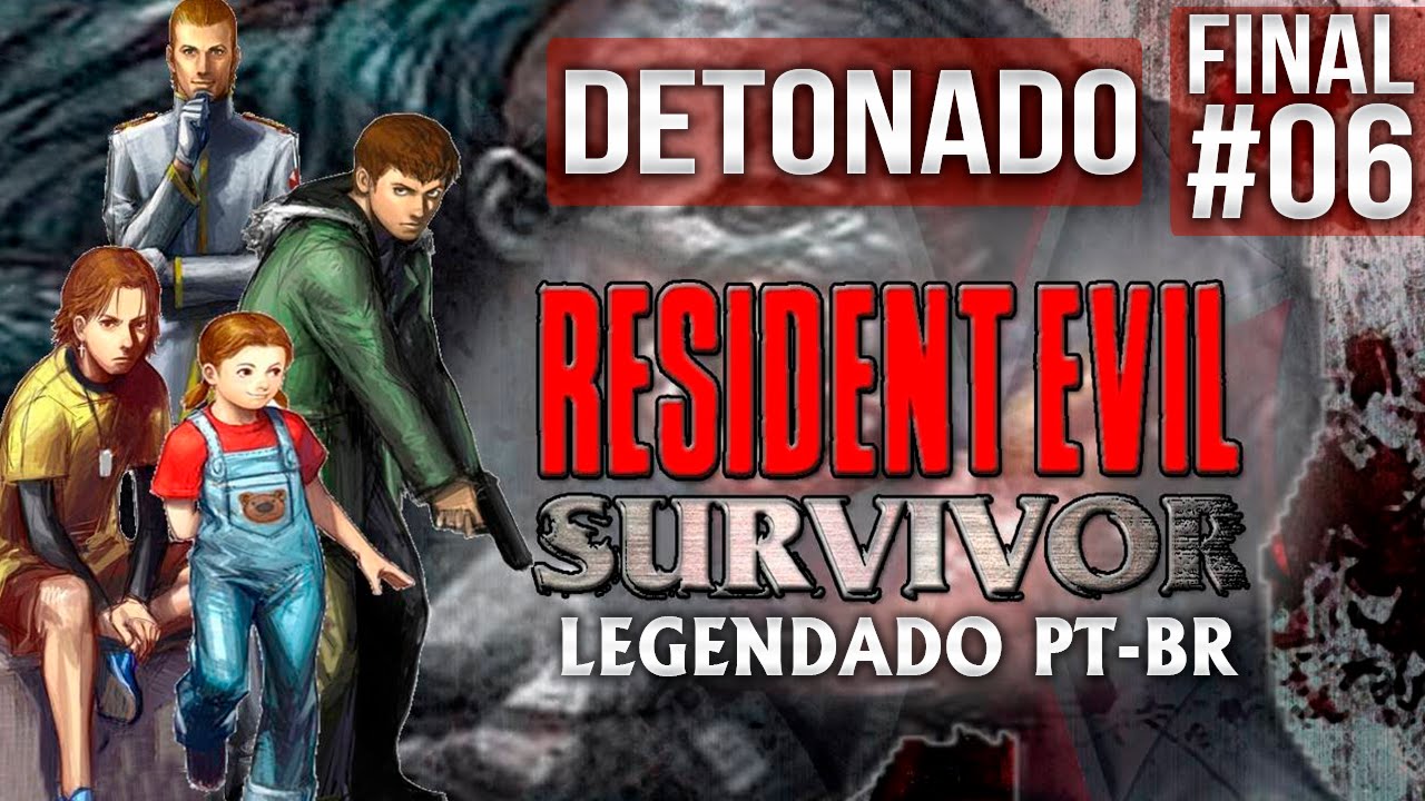 Resident Evil Survivor (Detonado) #06 Duelo Final com hypnos Tyrant e ...