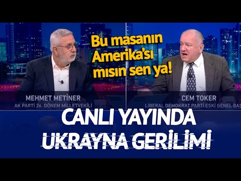 Cem Toker ile Mehmet Metiner Arasında Rusya - NATO Tartışması