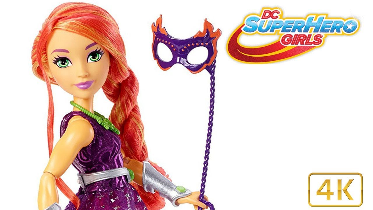 DC Super Hero Girls Masquerade Ball Starfire Doll Review - New DC ...