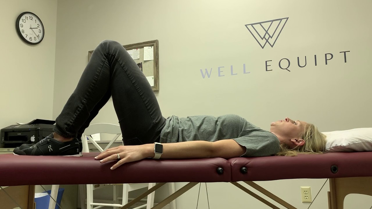 Pelvic tilt series - YouTube