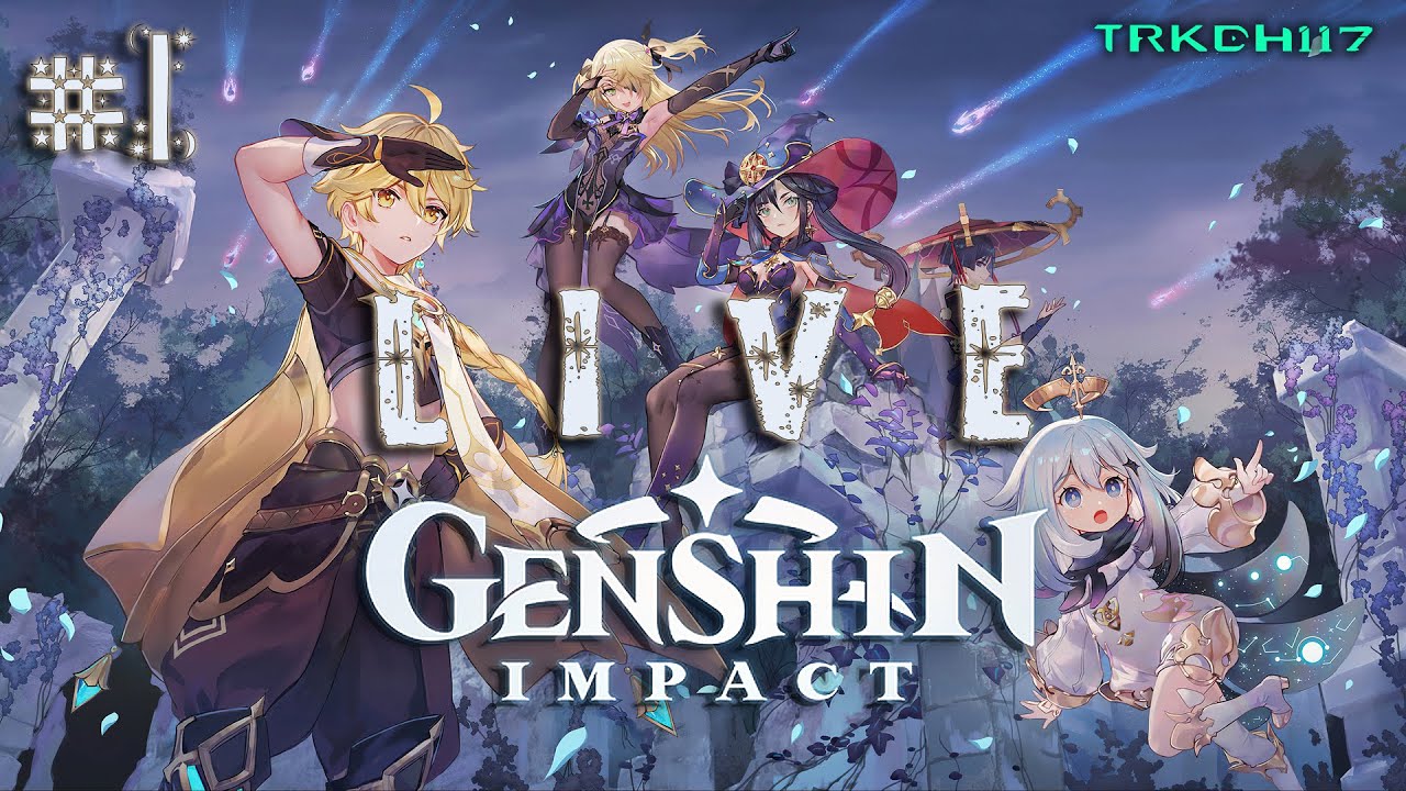 Trying out Genshin Impact | LIVE Gameplay | Part 1 | PC 1440P - YouTube