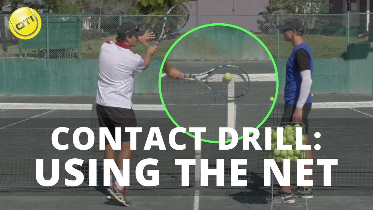 Contact Drill: Using The Net - YouTube