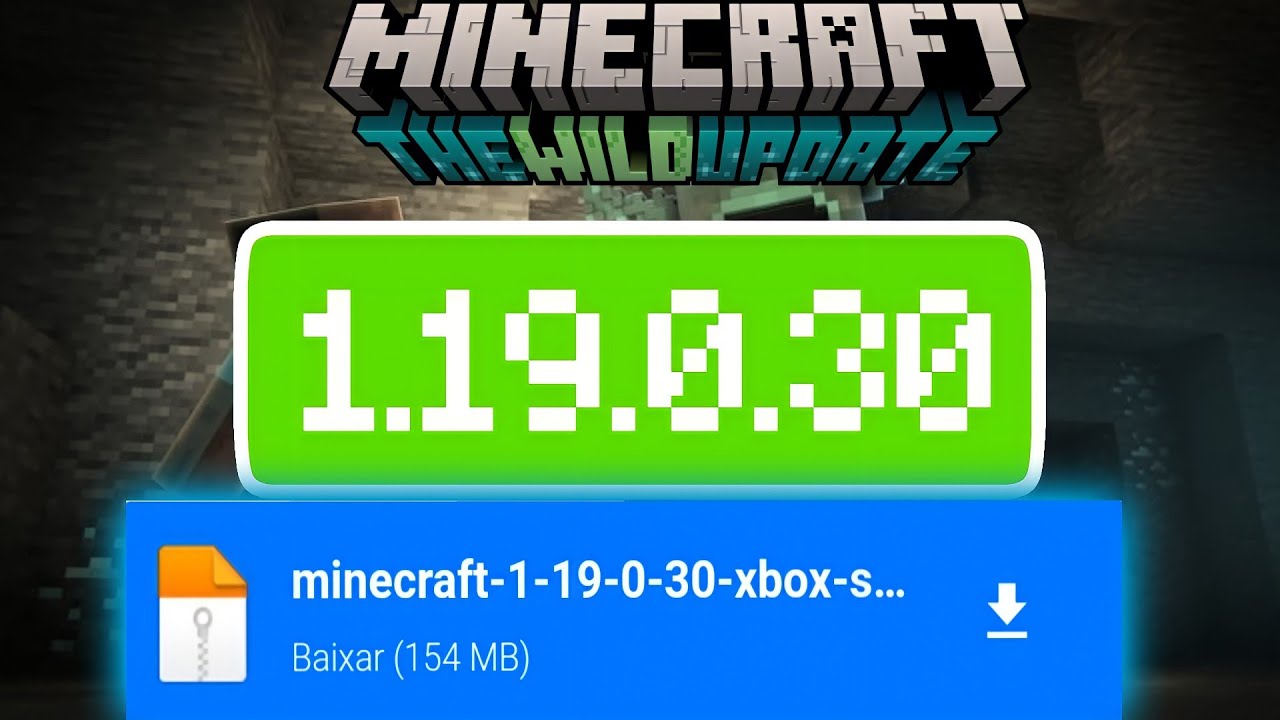 SAIU ATUALIZAÇÃO DO MINECRAFT PE 1.19.0.30 WILD UPDATE - Minecraft ...