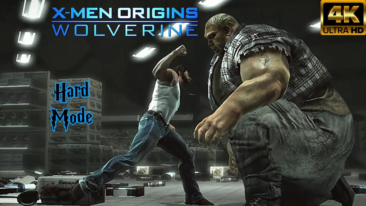X-Men Origins: Wolverine - Grocery Store Fight (Hard Mode, Wolverine vs ...