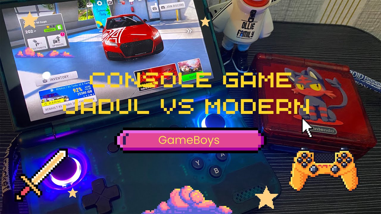 Review console game jadul vs modern (Retroid pocket flip2 dan Nintendo ...