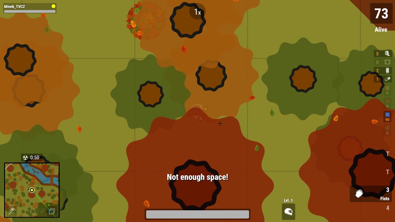 surviv.io-2d battle royale game - YouTube
