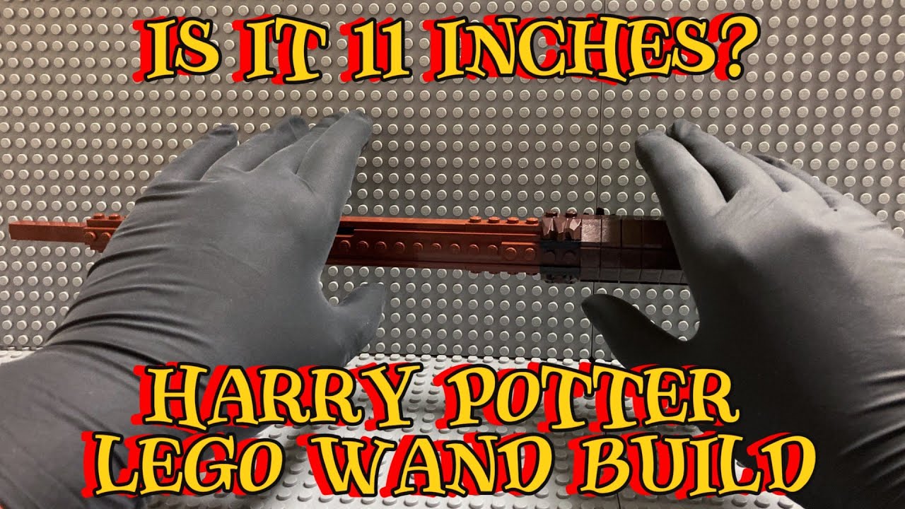 Create LEGO Magic Building Harry Potter's Life-Size Wand From Hogwarts ...