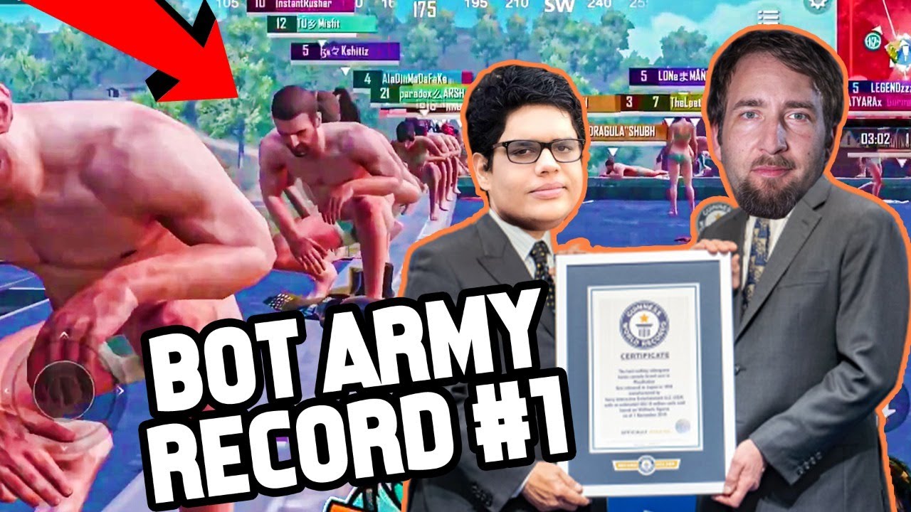 WE CREATED PUBG HISTORY - LONGEST HUMAN CENTIPEDE - YouTube