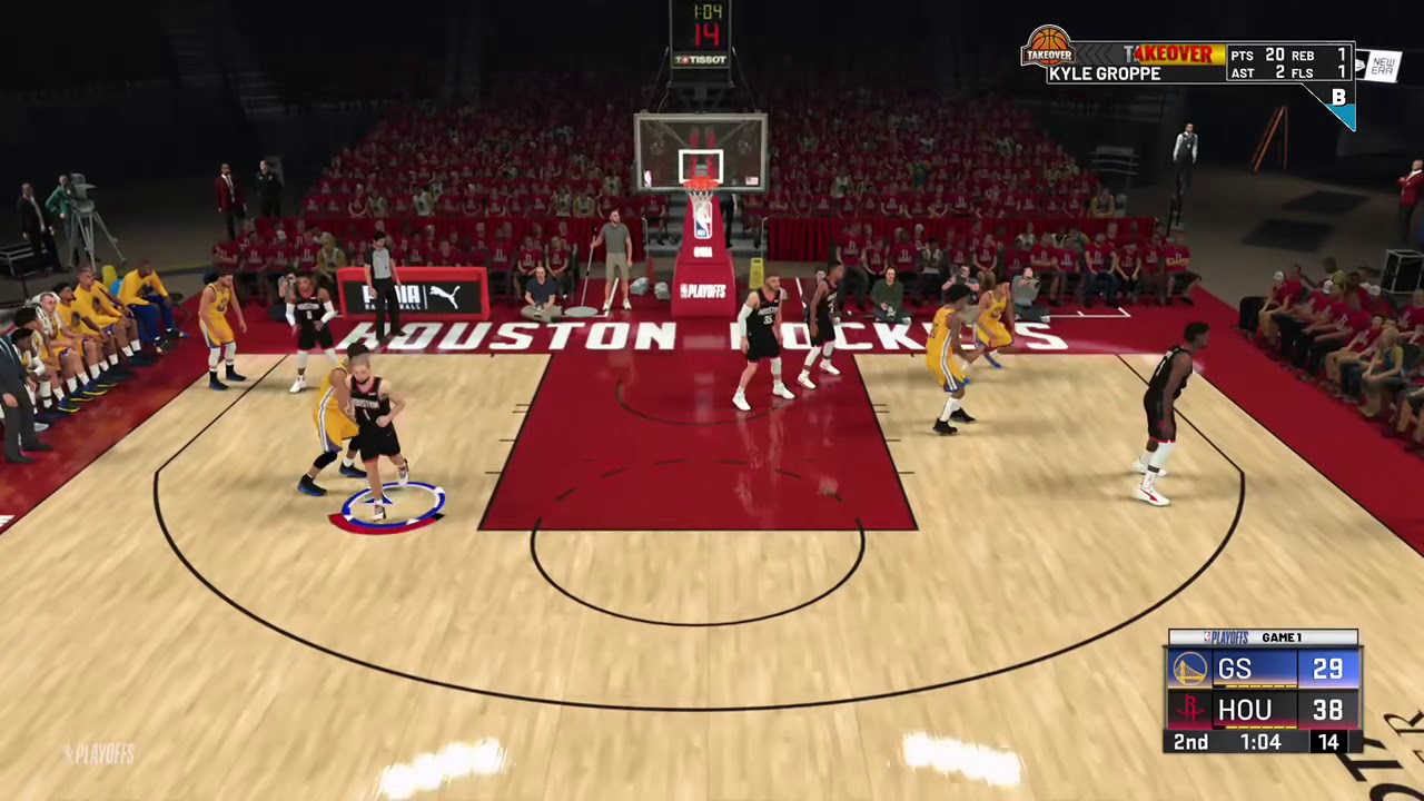 I Drain really deep three Pointer nba 2k20 my career - YouTube