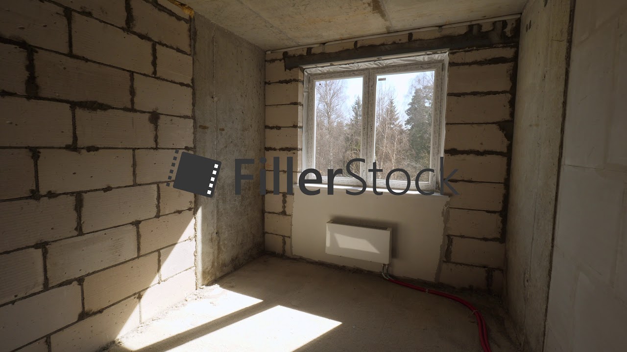 Inside apartment block under construction - YouTube