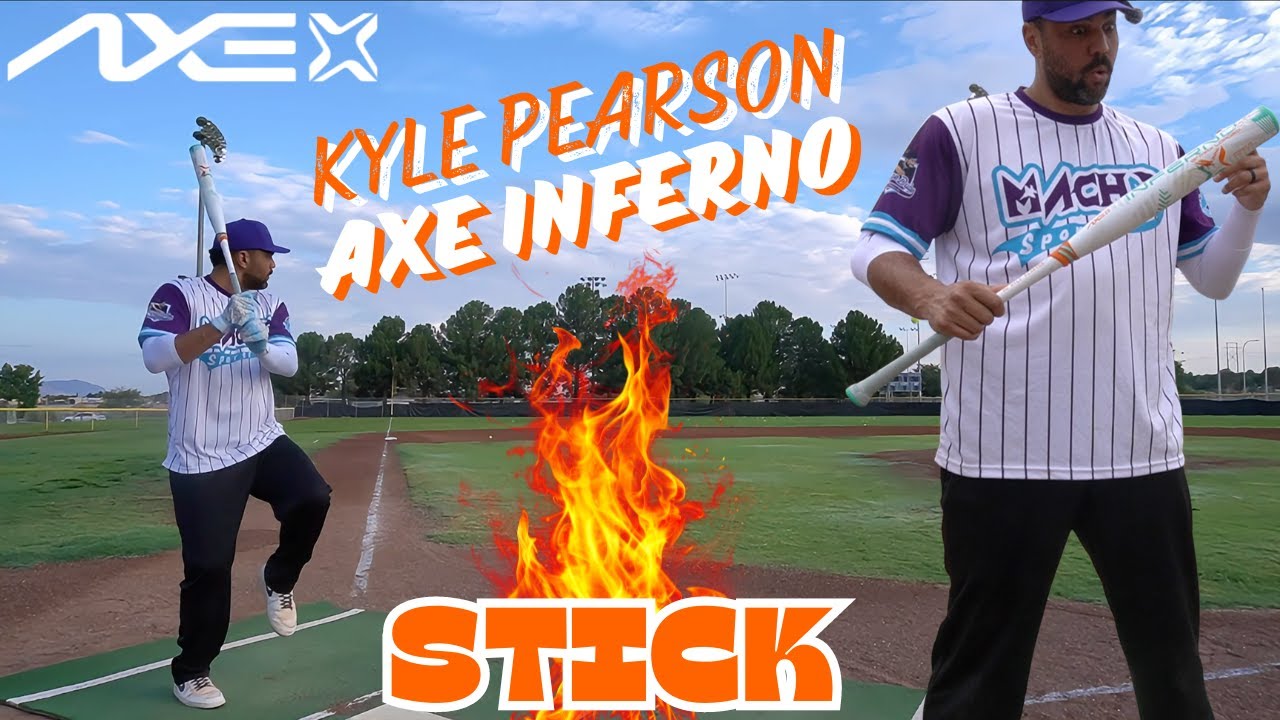 Hitting the OG Kyle Pearson Maxload Axe Inferno| USSSA Slowpitch Bat Review - YouTube