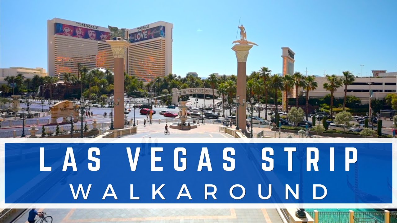 LAS VEGAS STRIP REOPEN: Northend Walkaround - YouTube