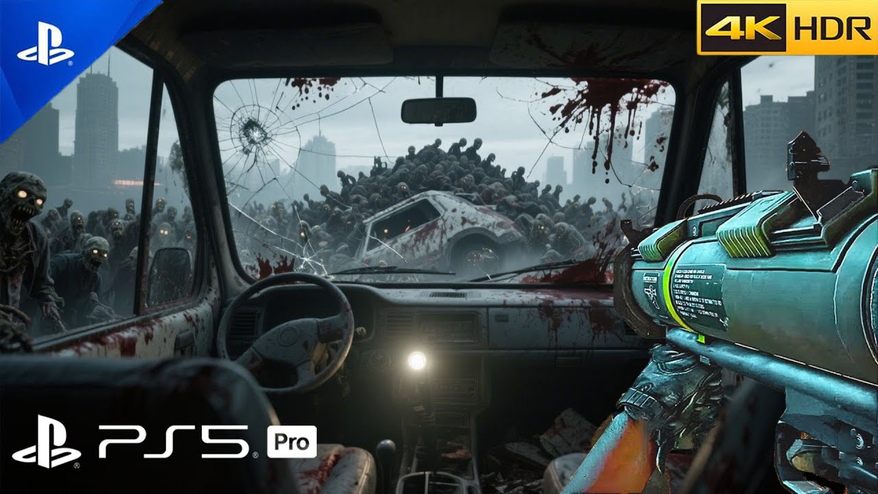 ZOMBIES ATTACK ON VEN WE STUCK (PS5) LOOKS SCARY Realistic ULTRA ...