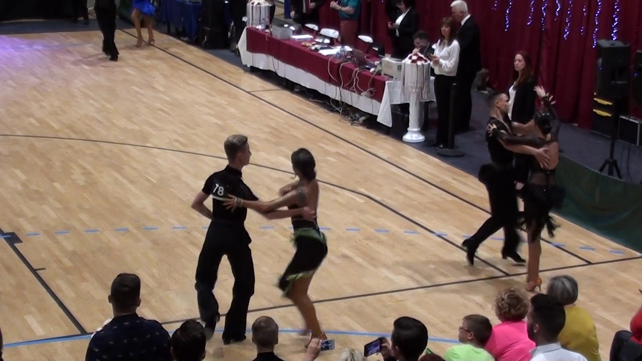 Rischák Balázs és Dajka Csenge U21 Tíztánc Magyar Bajnokság 2019 - YouTube