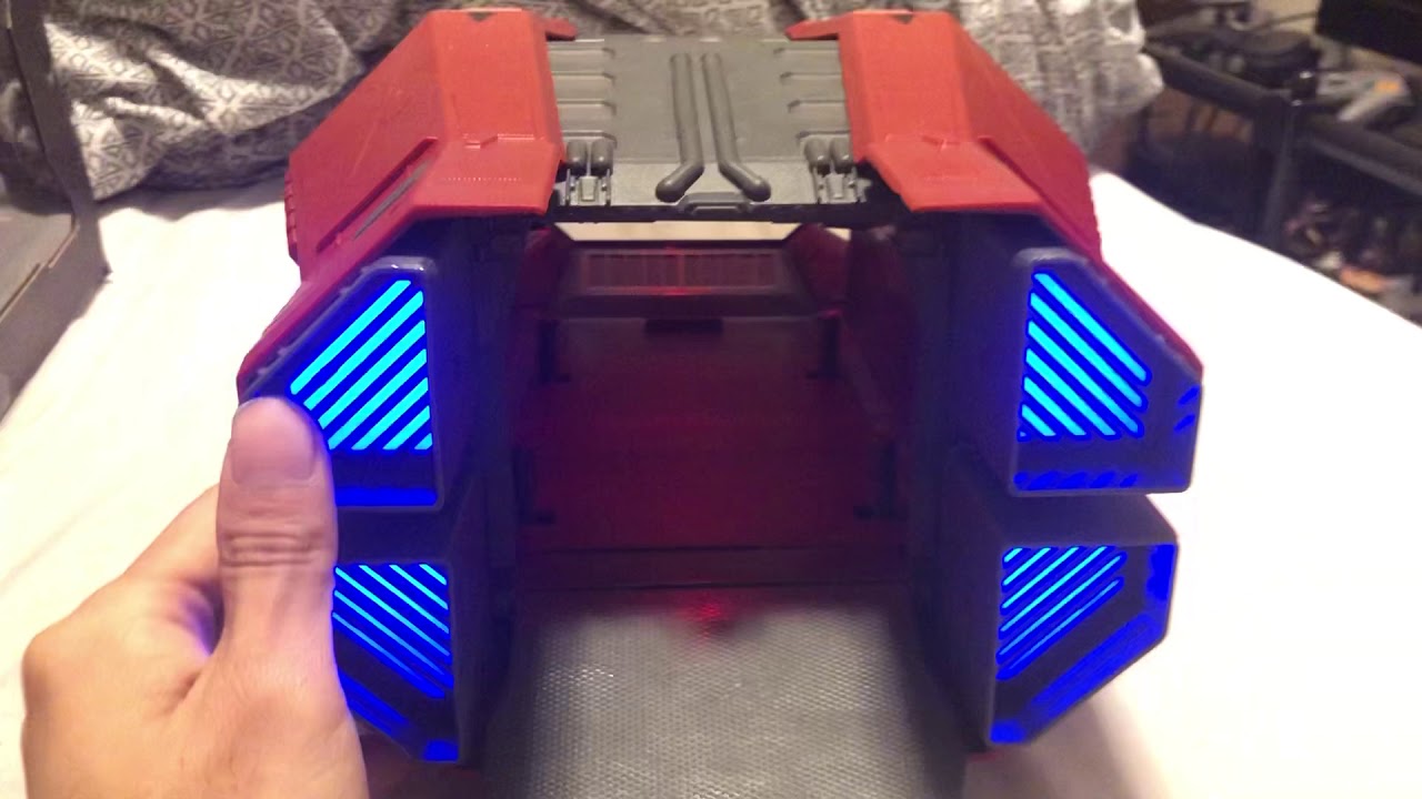 Star Wars Galaxys edge first order escape pod toy review - YouTube