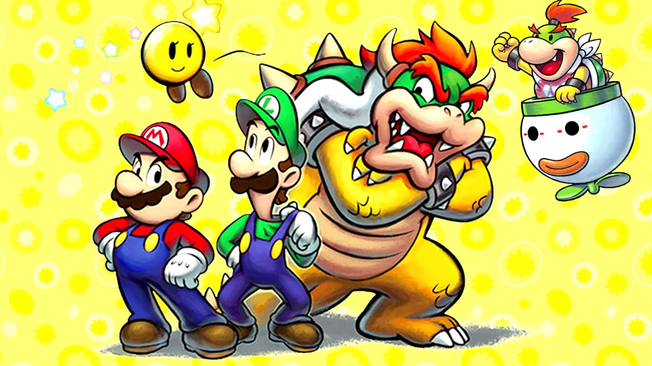 Mario & Luigi: Bowser's Inside Story cover: A Gentle Breeze at Cavi ...