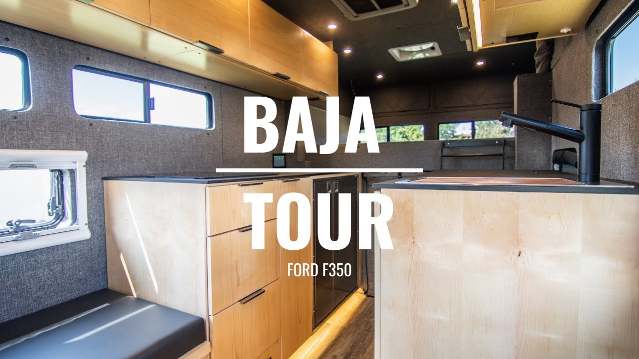 Custom Truck Camper (FULL TOUR) | Rossmönster Overland | Ford F350 8ft ...