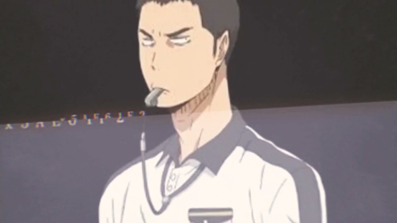 The real king (haikyuu referee) - YouTube