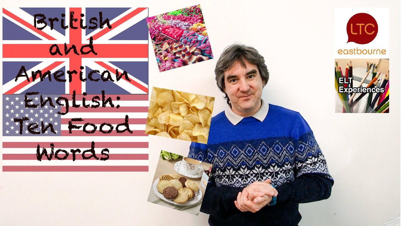 English Bites Episode 2: British and American English Food Words - YouTube