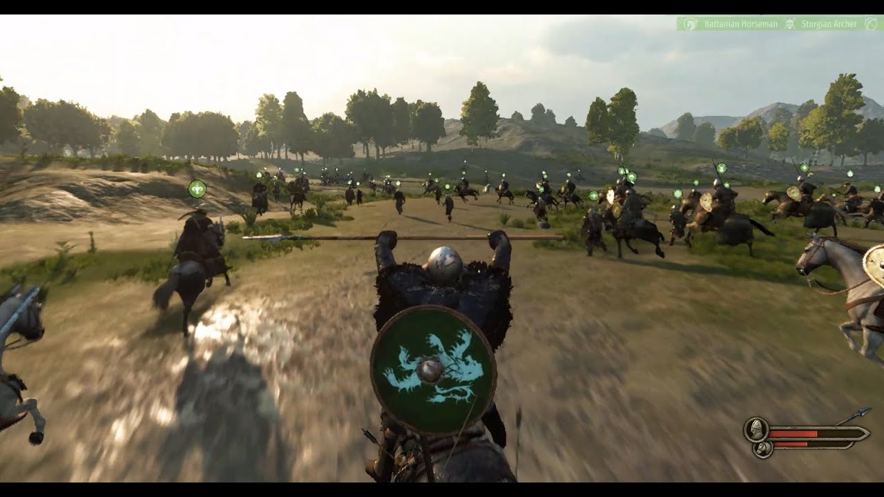 Mount and Blade II Bannerlord - Epic Battle Gameplay - YouTube